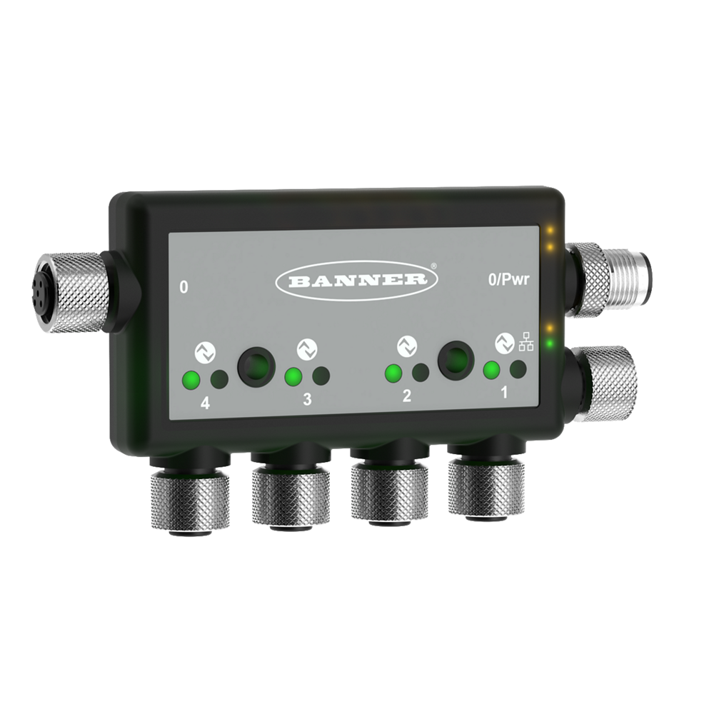 Banner Releases Compact, Programmable IO-Link Master with Ethernet - News