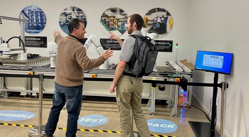 Take a Look Inside a Research and Demo Lab at Epson Robotics ...