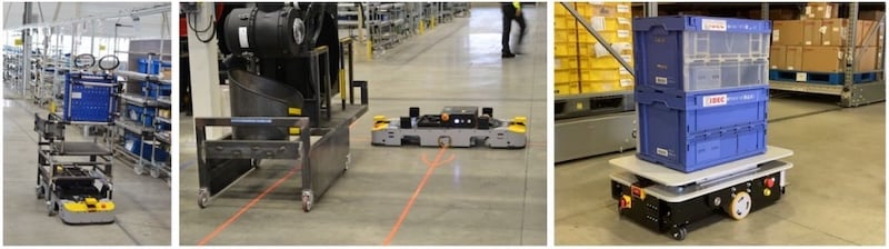 All-in-One SWD Drive from IDEC Streamlines AGV and AMR Design - News