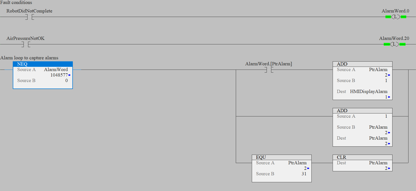 Designing a Custom Machine Alarm System: From PLC to HMI - Technical ...