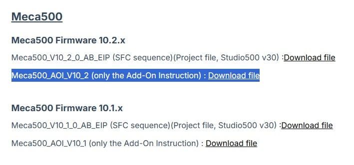 Tutorial: Driving a Mecademic Industrial Robot with a PLC - Technical Articles