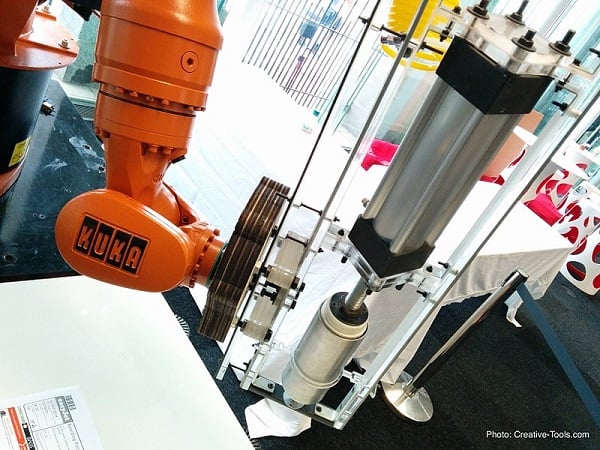 Safer Handling of Heavy Robotic Pallet Loads, Courtesy of SCHUNK - News