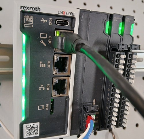 First Test Run: Getting to Know the Bosch Rexroth ctrlX CORE ...