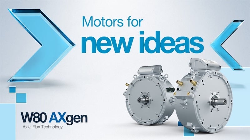 WEG Releases The W80 AXgen Axial Flux Motor - News