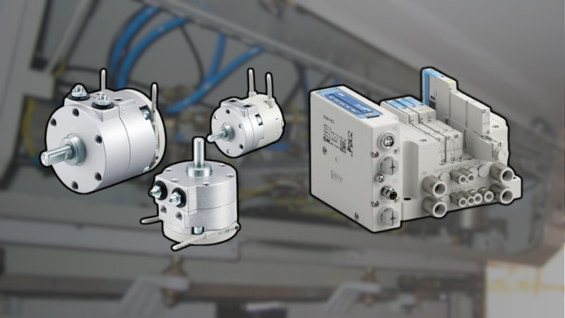 SMC Updates Valve Manifold and Rotary Actuator Series - News