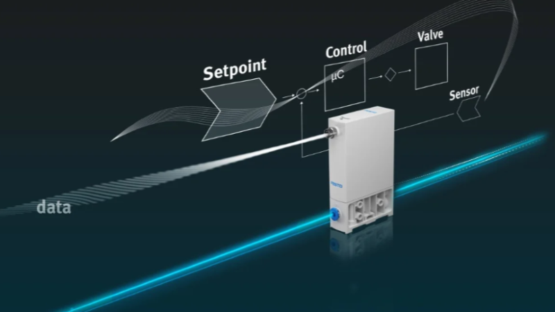 Festo Enhances Pneumatics With Digital Closed-Loop Control System - News