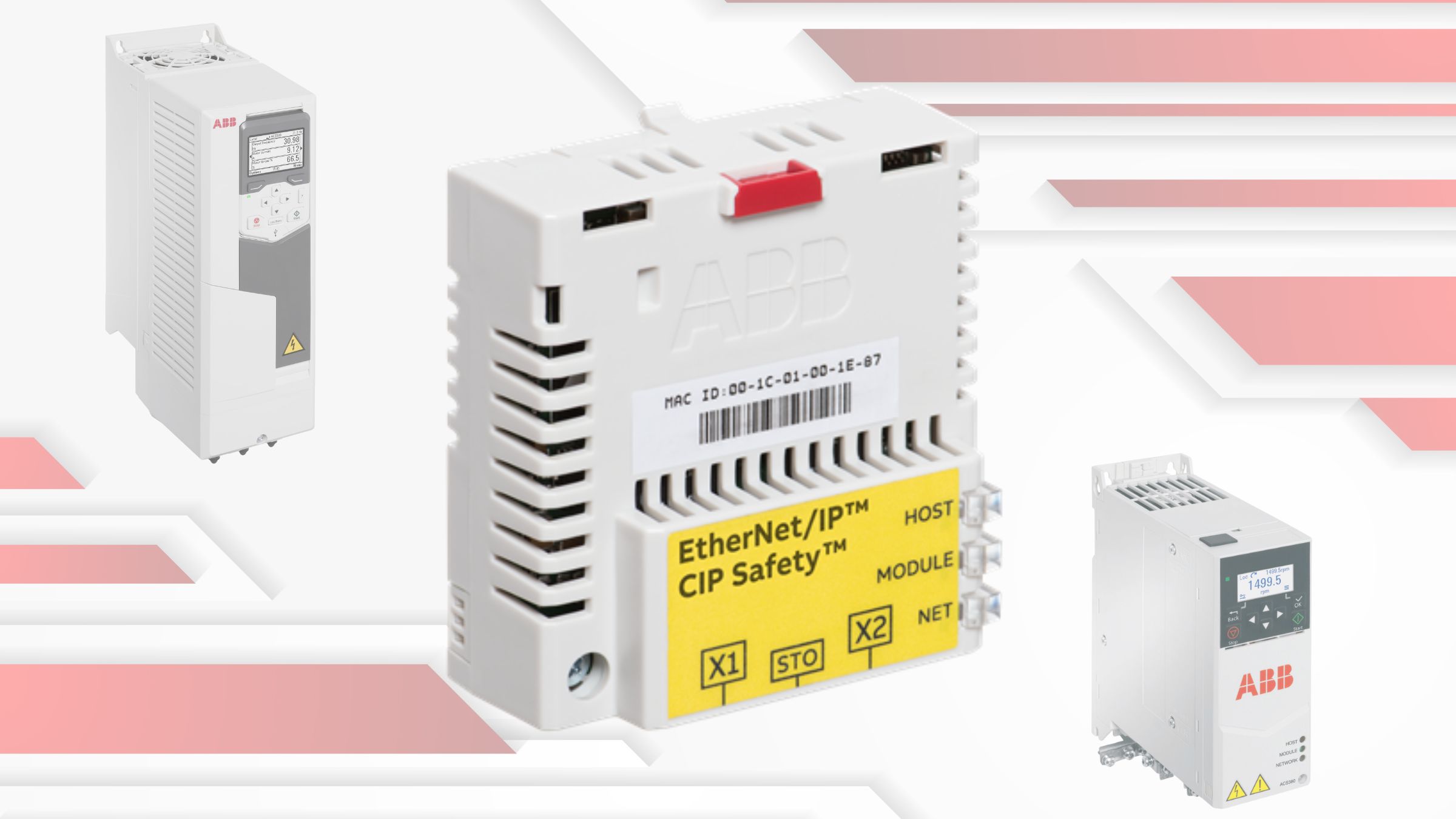 Motion Meets Safety With New CIP Plug-In Module for ABB Drives - News