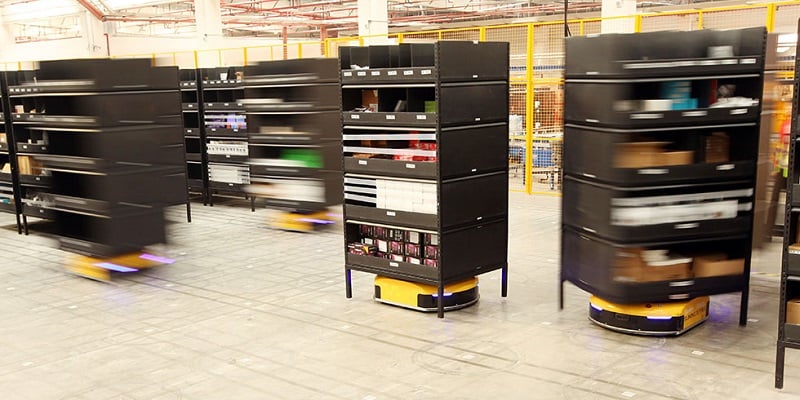 NEC Develops AMR Control Technology Promoting Safety in Warehouses - News