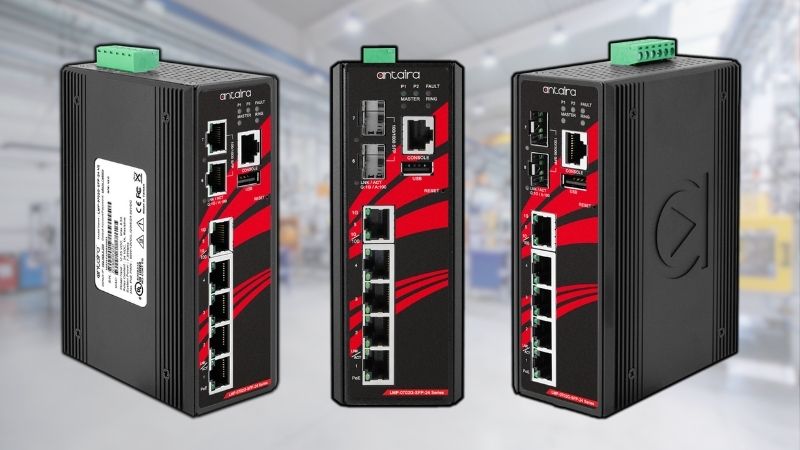 Antaira Launches a Managed Ethernet Switch for Industrial Networks - News