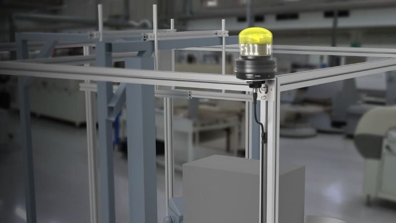 Banner Puts Text-Enabled, Multicolor Programmable Beacon on Display - News