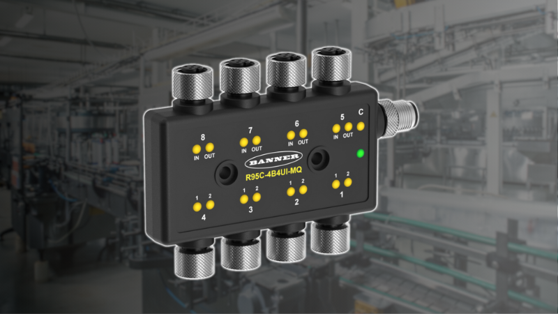 Banner Engineering Expands Modbus Capabilities With a Hybrid I/O Hub - News