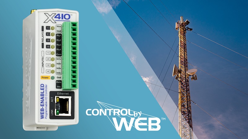 ControlByWeb Adds New Cellular Connection to I/O Controllers - News