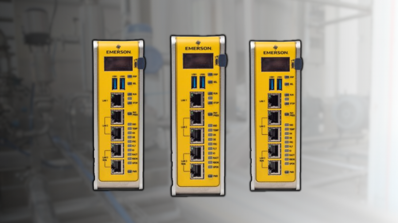 Emerson Rolls Out Process Safety Controller for SIL2 Designs - News