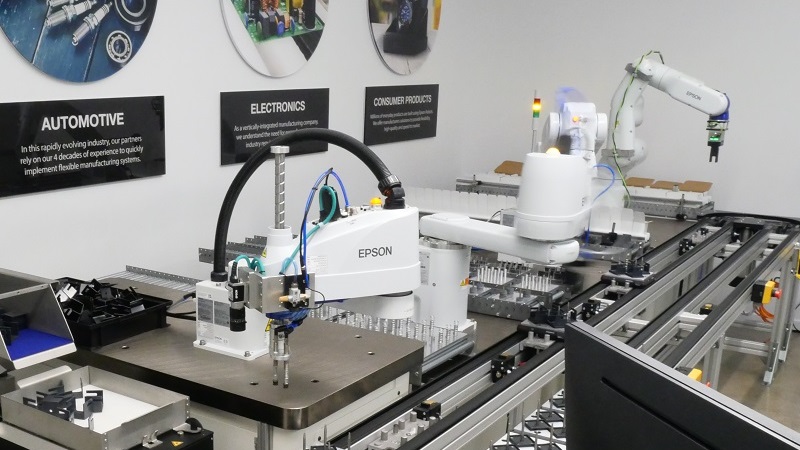 Take a Look Inside a Research and Demo Lab at Epson Robotics ...