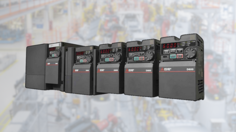 Mitsubishi Releases FR-D800 Series Compact, Next-Generation Inverters ...