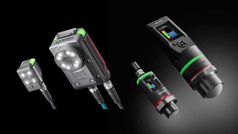 New From KEYENCE: IV4 Vision Sensor and FR Series Radar Level Sensor - News
