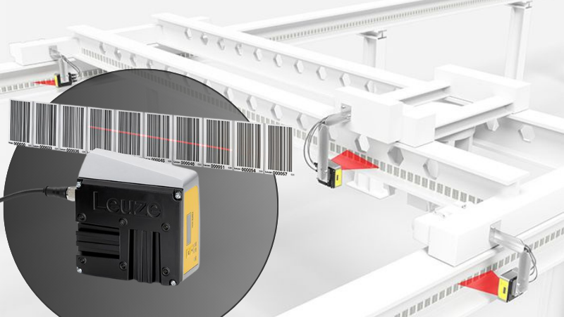 Leuze’s Barcode Positioning System, Now With PROFIsafe Interface - News