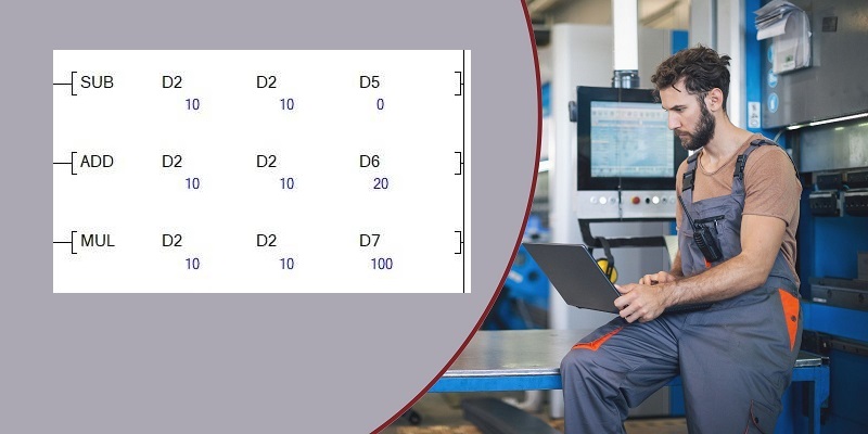Math and Comparison Commands In Mitsubishi’s FX and Q Series PLCs ...