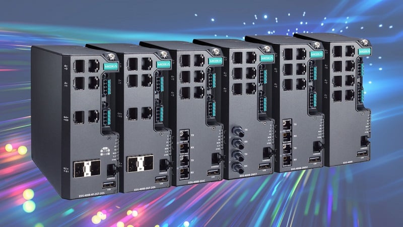 Moxa‘s New Ethernet Switches Tailored for Large-Scale Industrial Uses ...