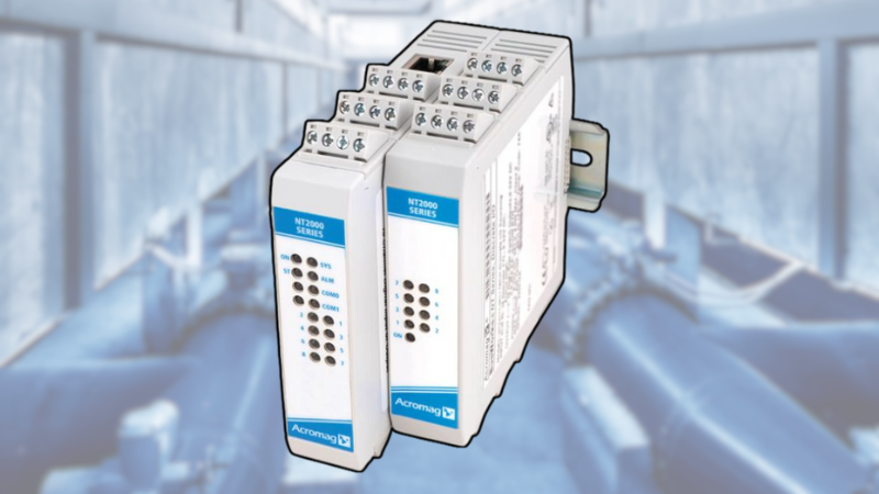Monitor Motors and Pumps Remotely With Acromag’s Discrete AC Input ...