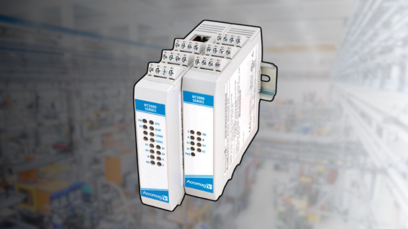 Acromag Expands Ethernet Remote I/O With Multi-Protocol Controller - News
