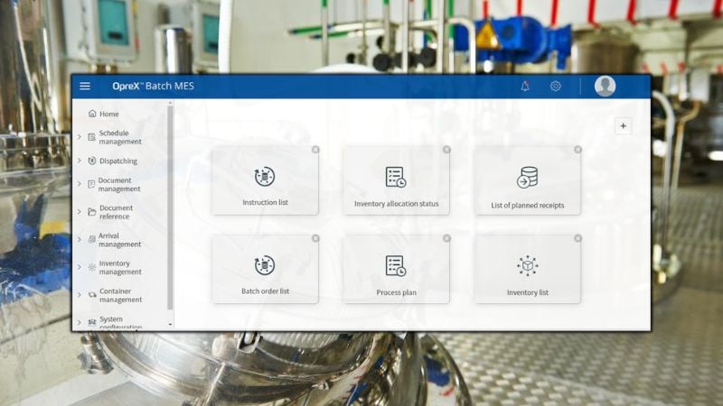 Yokogawa Releases OpreX Batch MES for Improved Chemical Processing - News