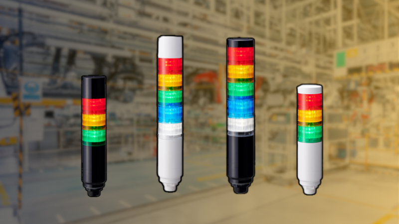 Patlite Signal Towers, Now Featuring M12 Connection for Simple Wiring - News