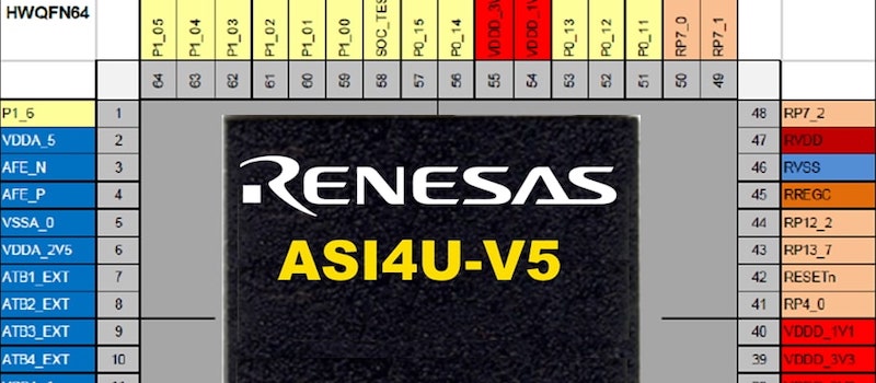 Renesas Releases New Application-specific Standard Product for ASi-5 ...