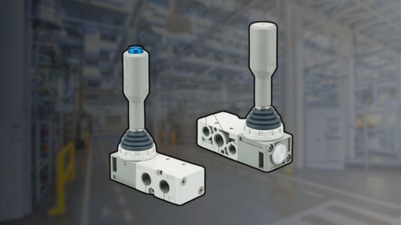 SMC’s New Lever Valve Sees Increased Flow Rate in a Compact Design - News