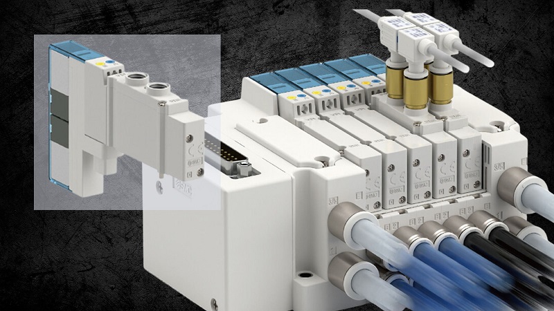 SMC Introduces Plug-in Solenoid Valve With Top-Ported Design - News
