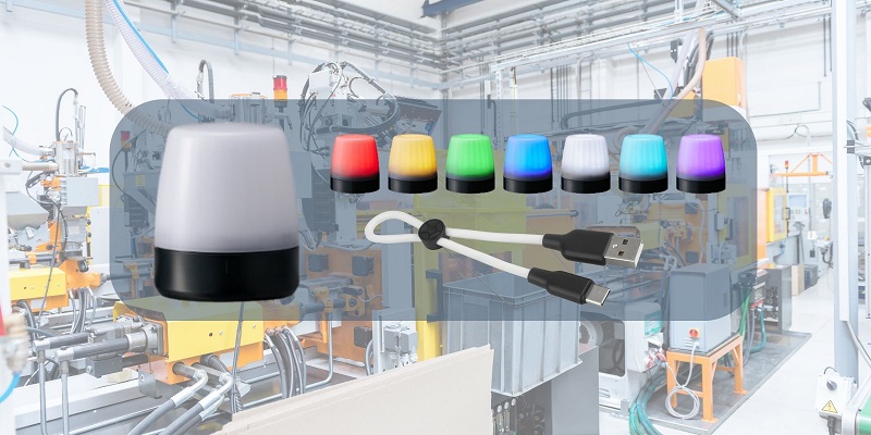 PATLITE Debuts New USB-Controlled Signal Beacon - News