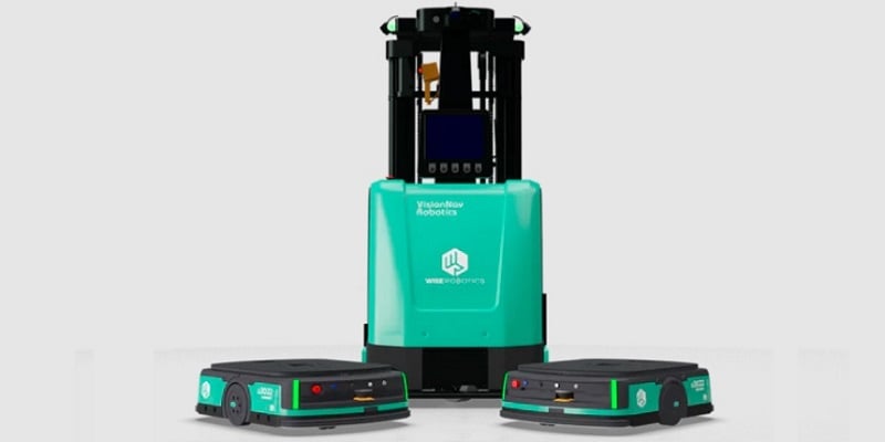 Wise Robotics Introduce VisionNav’s VNP15 Automated Forklift - News
