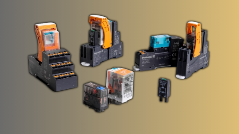 Weidmüller Introduces Cubeseries Industrial Relays for Universal Use - News