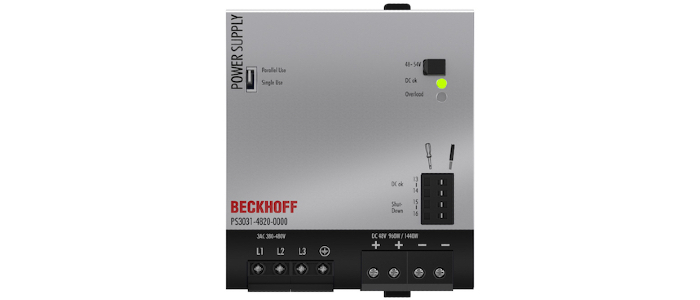 Latest PS Power Supply Series from Beckhoff Features New PSU Ranges - News