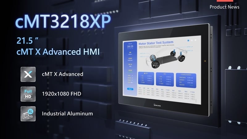 Weintek cMT3218XP HMI Delivers Clarity, Durability, and Cloud Access - News