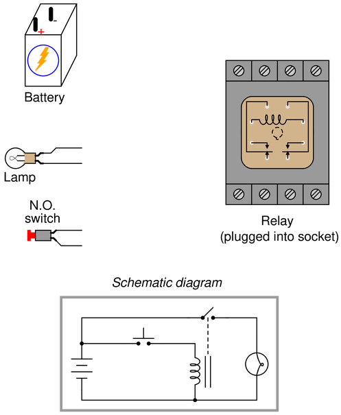 Open Switch Circuit Diagram